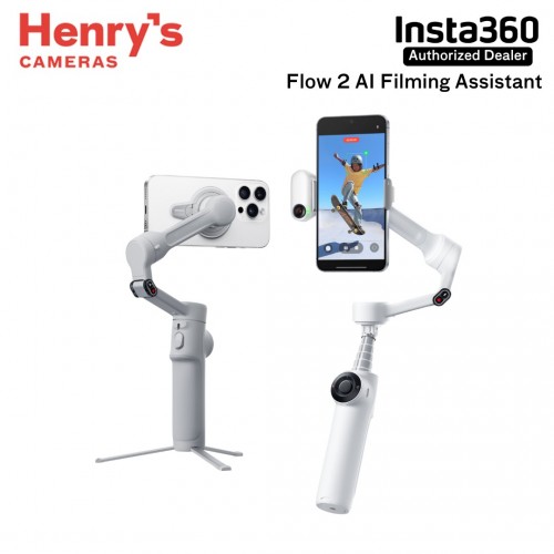 Insta360 Flow 2 AI-Filming Assistant Mobile Gimbal Smartphone Stabilizer